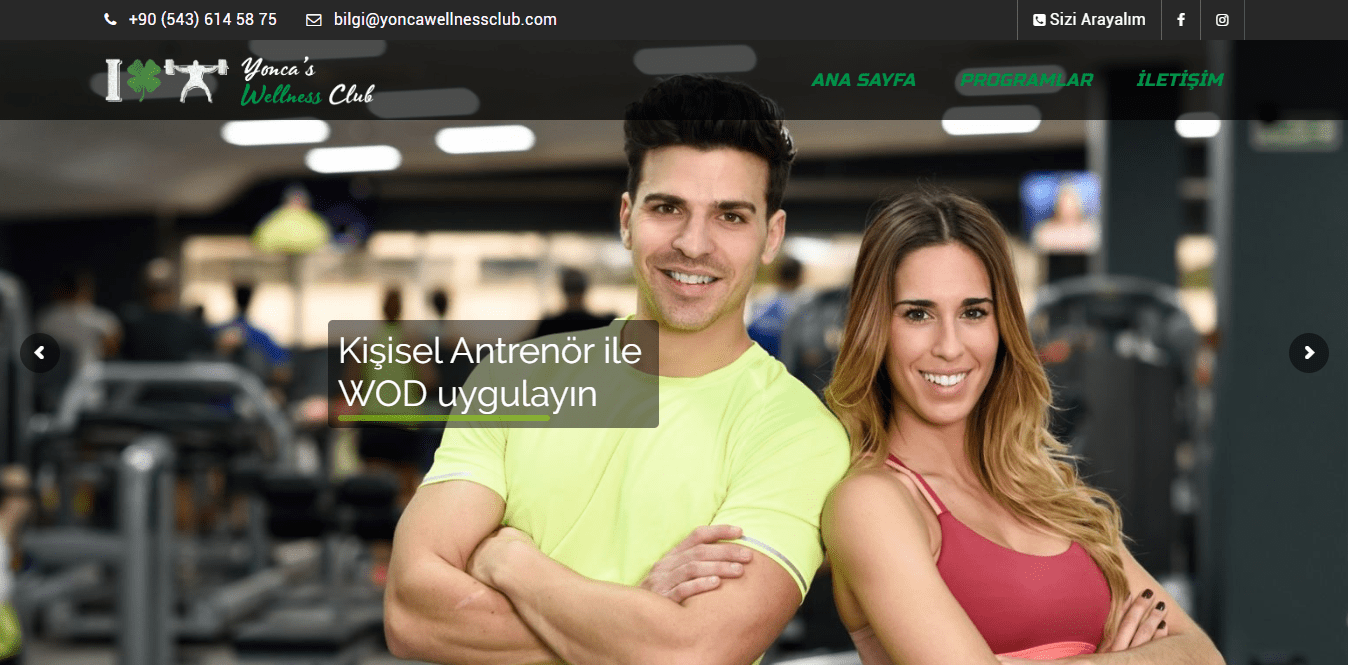 Yonca's Wellness Club | MELBİL Dijital Çözümler